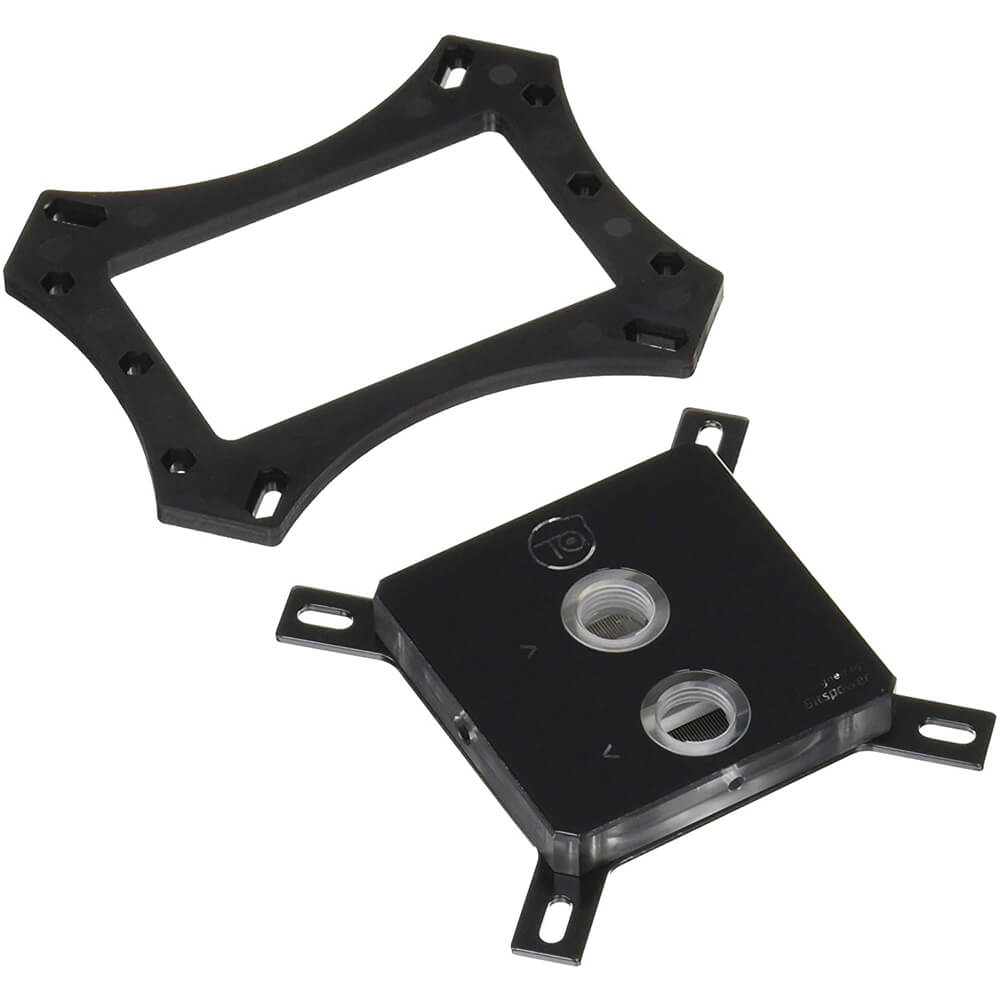 Touchaqua CPU Block Acrylic Clear - Black Armor Edition | Giá tốt 05/ ...