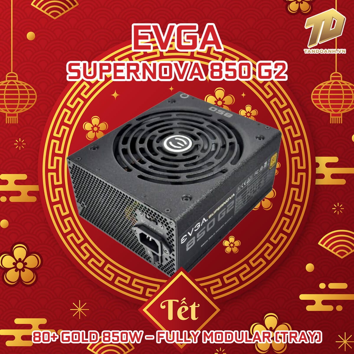 EVGA SuperNOVA 850 G2 - 80+ GOLD 850W - Fully Modular (TRAY) - Giá Tốt ...